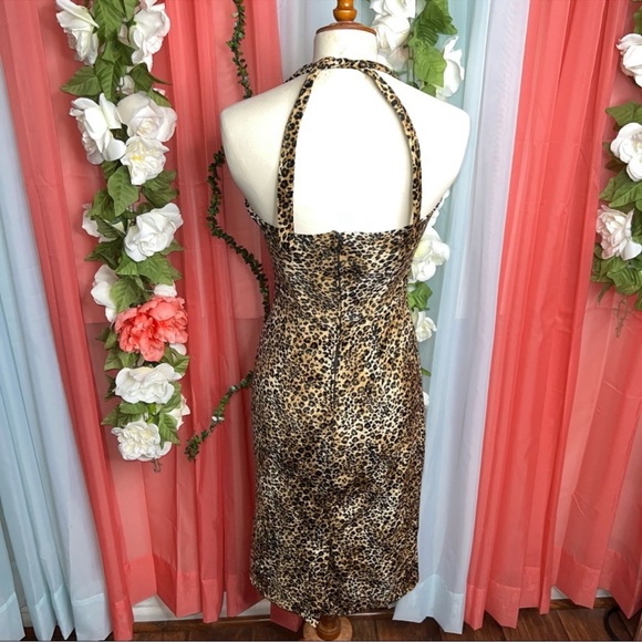 Stop Staring | Dresses | Stop Staring Leopard Print Halter Dress | Poshmark